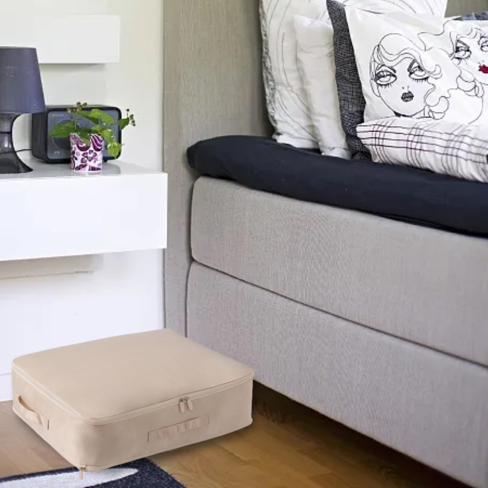 MOVAWAKY Sateen Quilt Down Jacket Storage Bag Compression Bag Silk ...