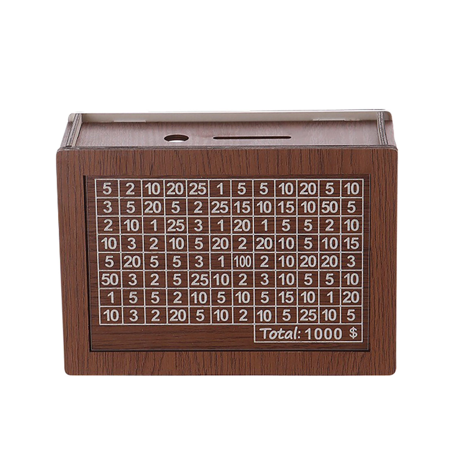 MOVAWAKY With Counter Wooden Crafts Wooden Bank Change Savings Digital ...