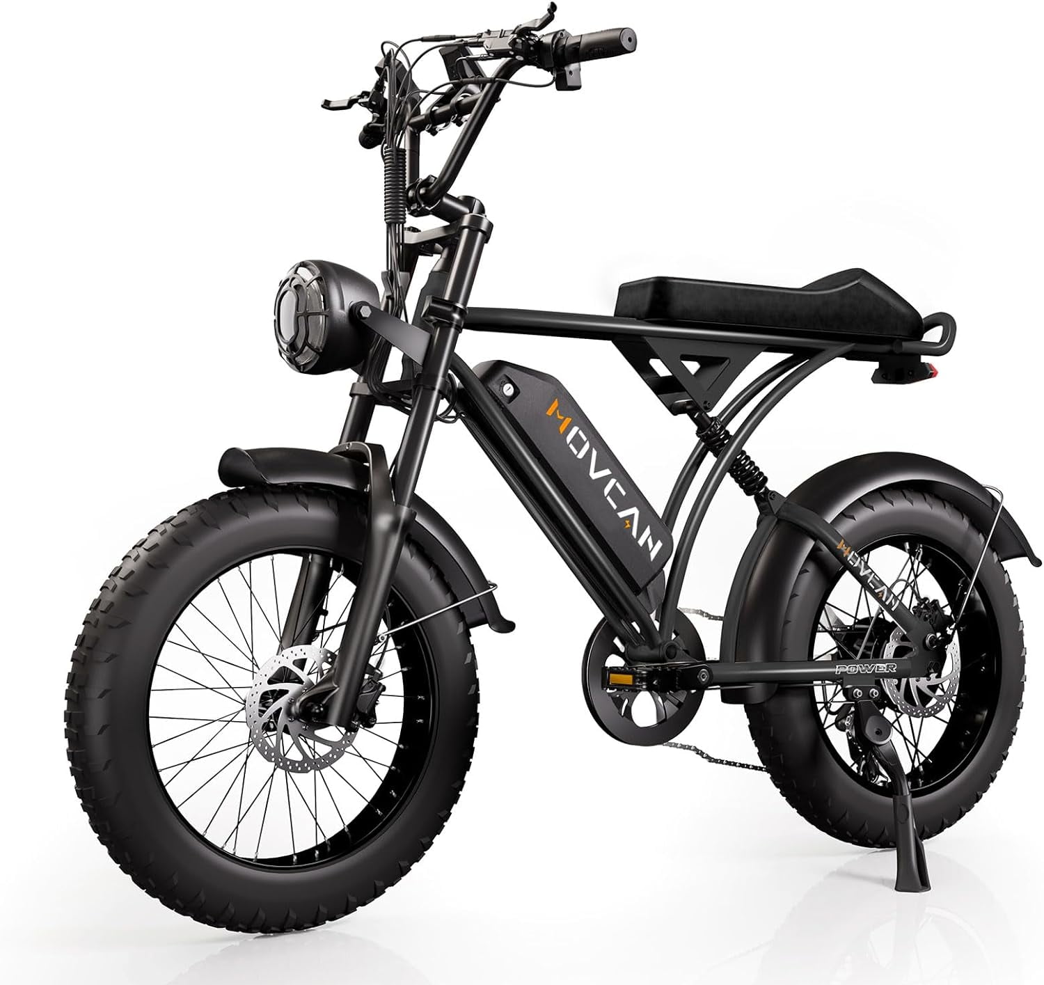 Movcan 20" Fat Tire Electric Bike for Adult, 750W Mountain Ebike, 48V 15.6Ah Removable Battery ...
