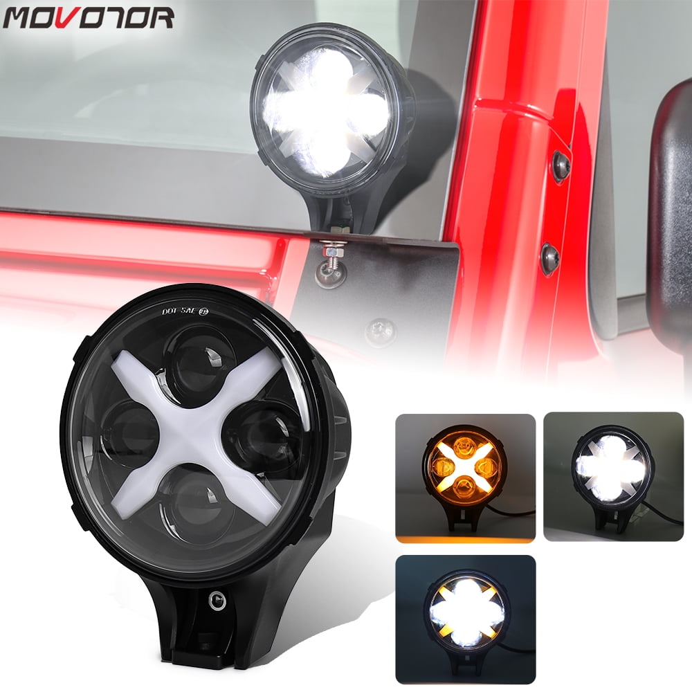 MOVOTOR 12V Led Spotlight Work Lights for 4x4 ATV SUV Off~road Vehicle ...