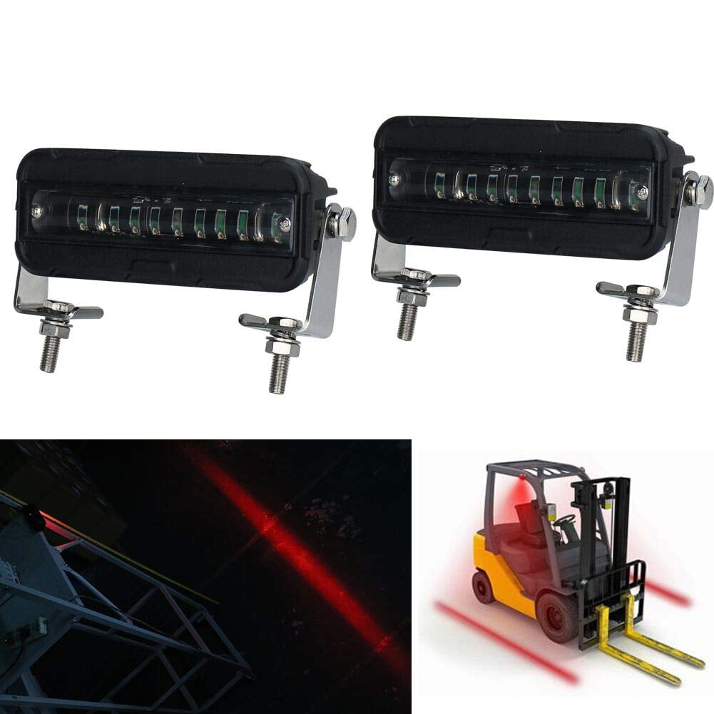 MOVOTOR Forklift Safety Light LED Red Zone Warehouse Pedestrian Warning ...