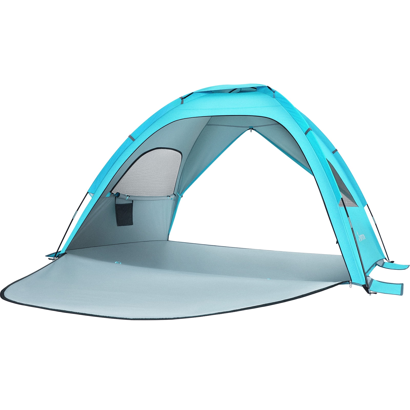MOVTOTOP 2198C Double-door Large Folding Beach Tent Portable Family ...