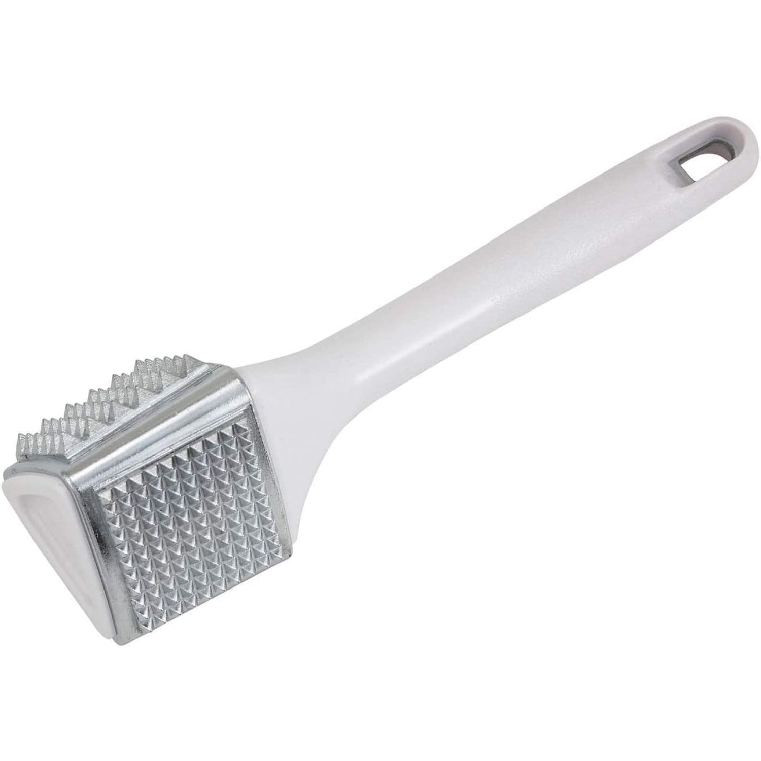 MOWENTA Aluminum Meat Tenderizer, Silver, 3 sided Meat Tenderizer By ...
