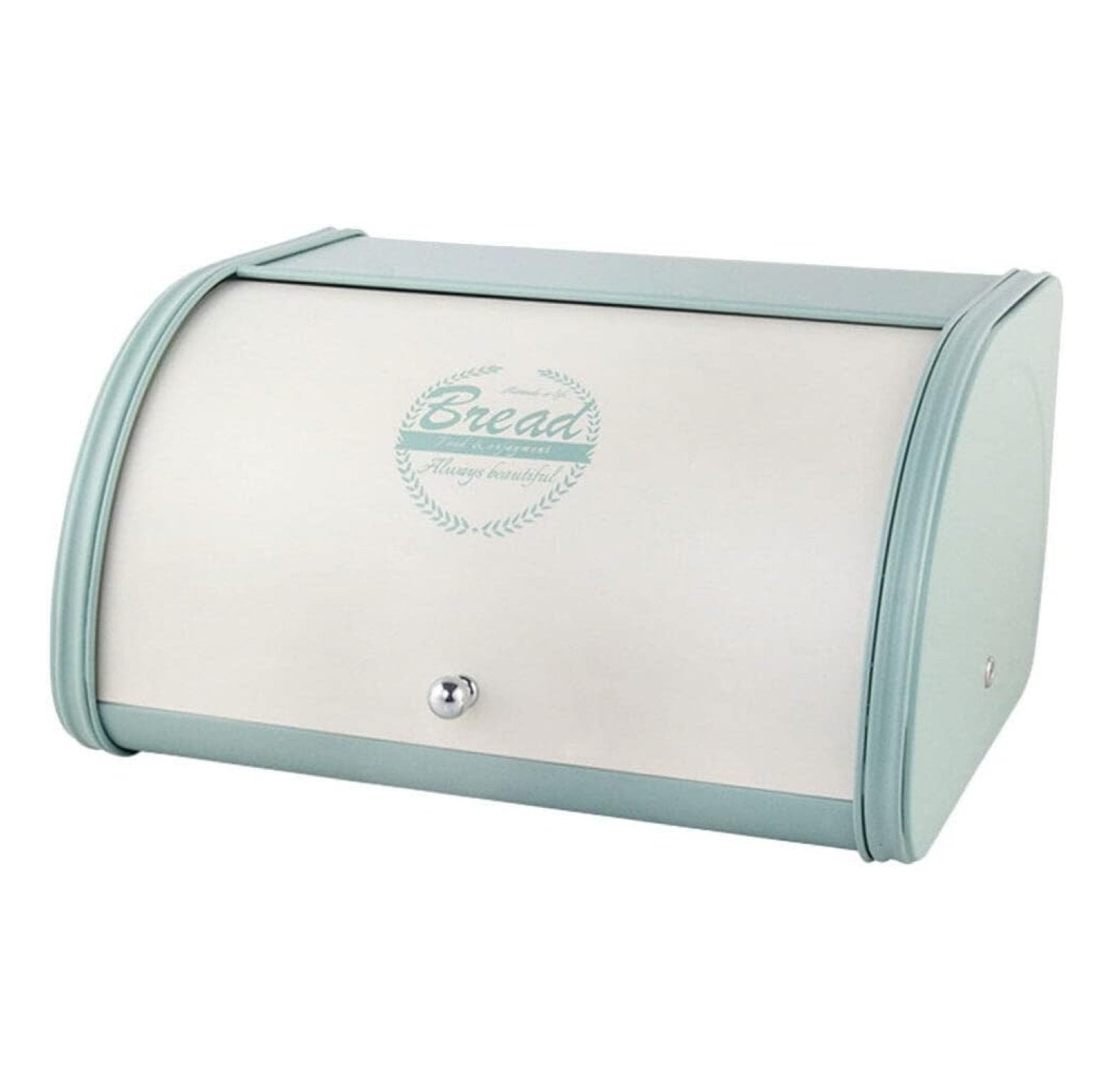 MOWENTA Bread Bin Metal Bread Box Countertop Bread Container Rustic ...