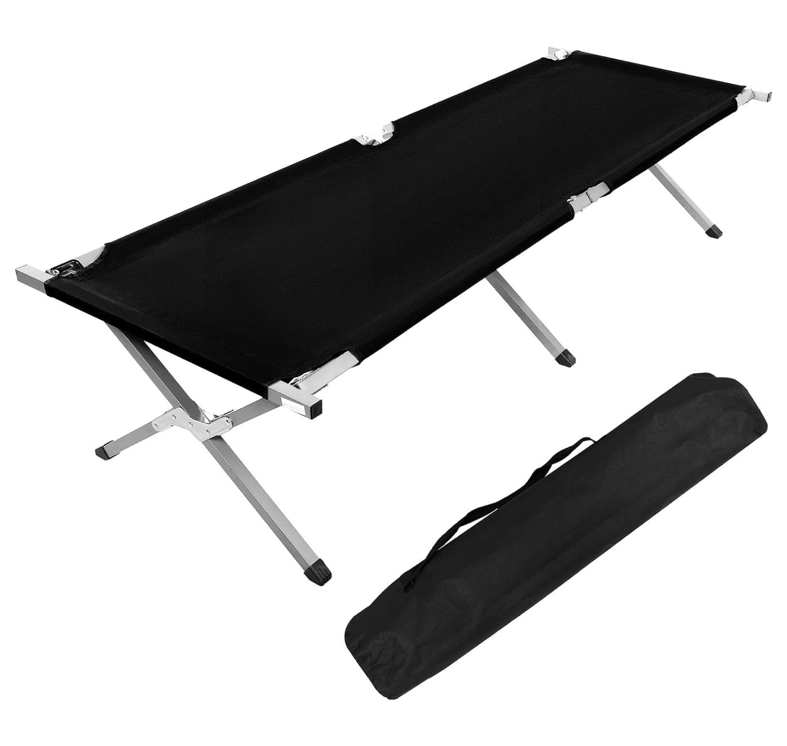 MOWENTA Folding Camping Cot with Storage Bag for Adults, Portable and ...