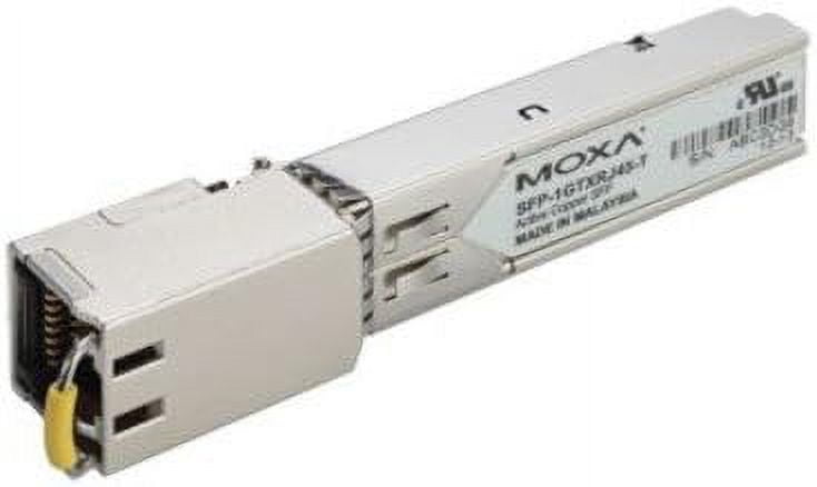 MOXA SFP-1GTXRJ45-T SFP Module with 10/100/1000 Base-T Port, RJ-45 ...