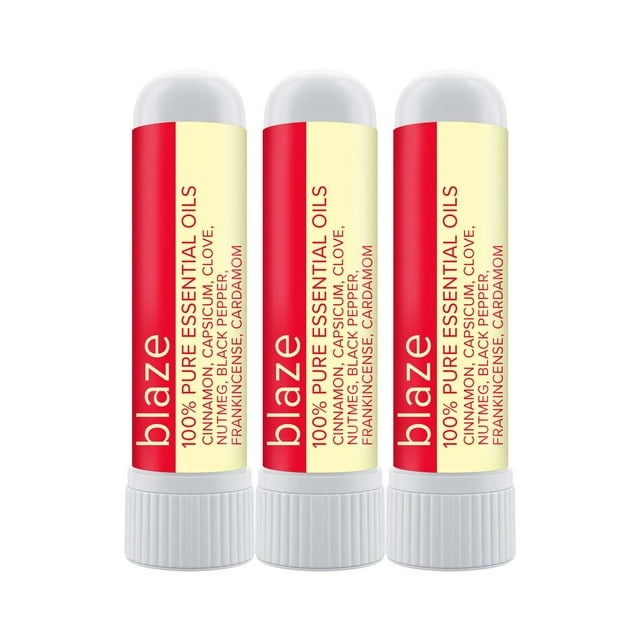 MOXE Blaze Nasal Sticks Cinnamon Essential Oil Aromatherapy For Anxiety ...