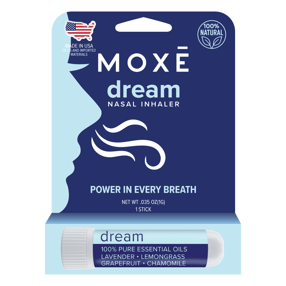 MOXE Dream Essential Oil Nasal Stick Inhaler with Lavender & Chamomile ...