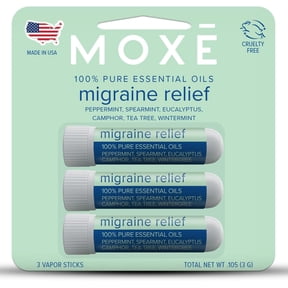 Basic Vigor, Migrastil Migraine Stick Roll-On, Lavender and Peppermint ...