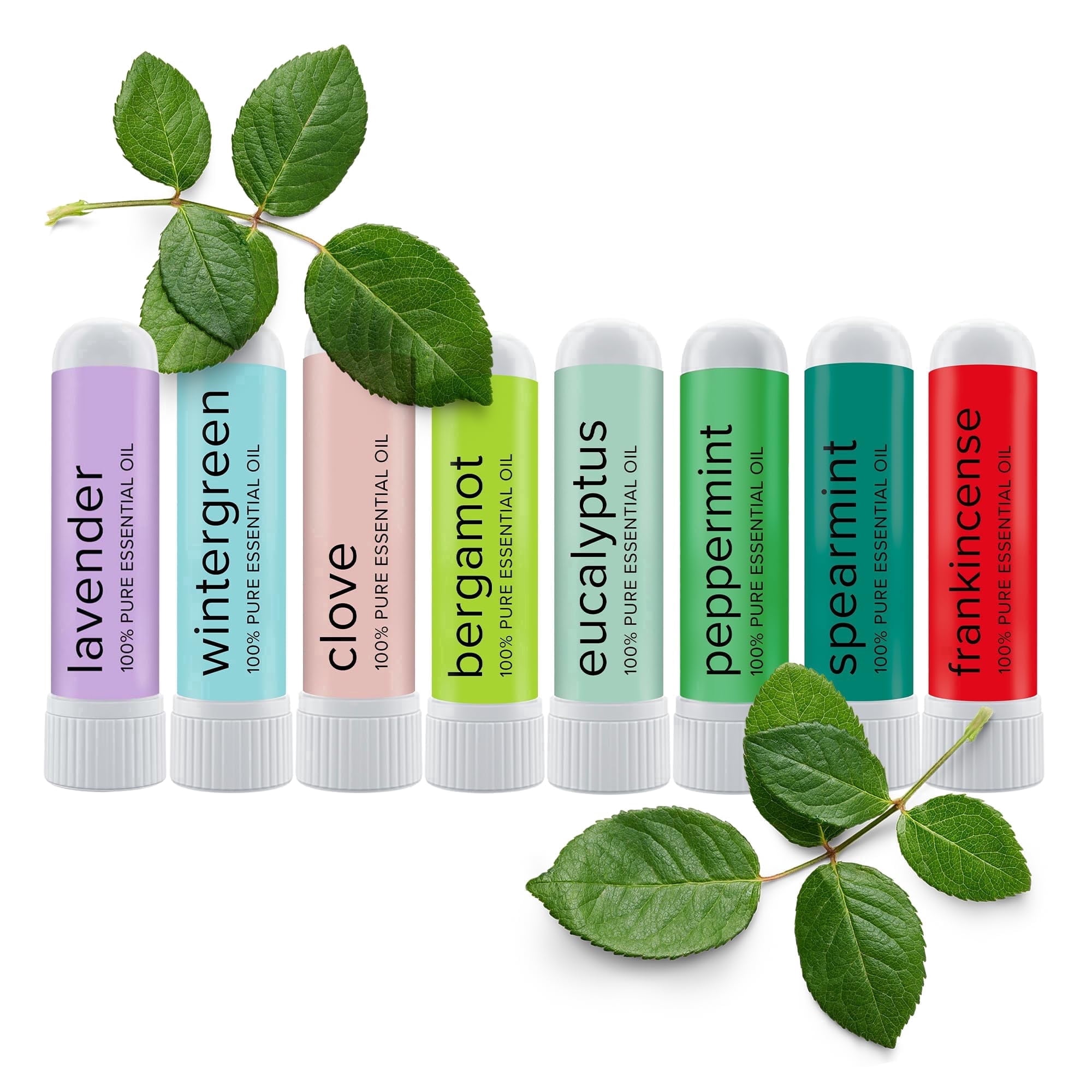 MOXE Nasal Sticks 8 Set - Essential Oils Aromatherapy for Sinus ...