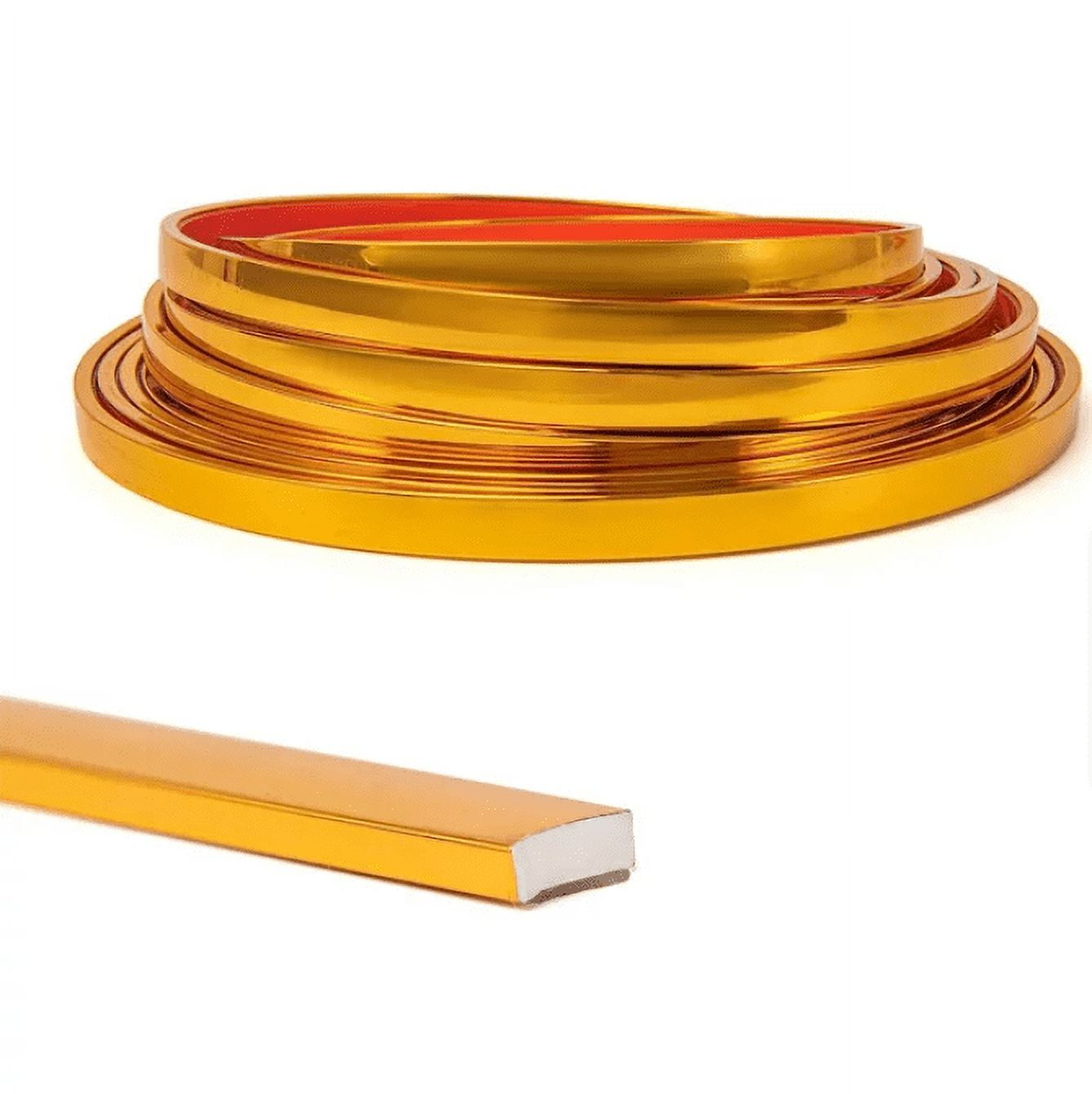 MOYISHI 10 ft Strip and Stick flexible vinyl molding trim for wall tile ...