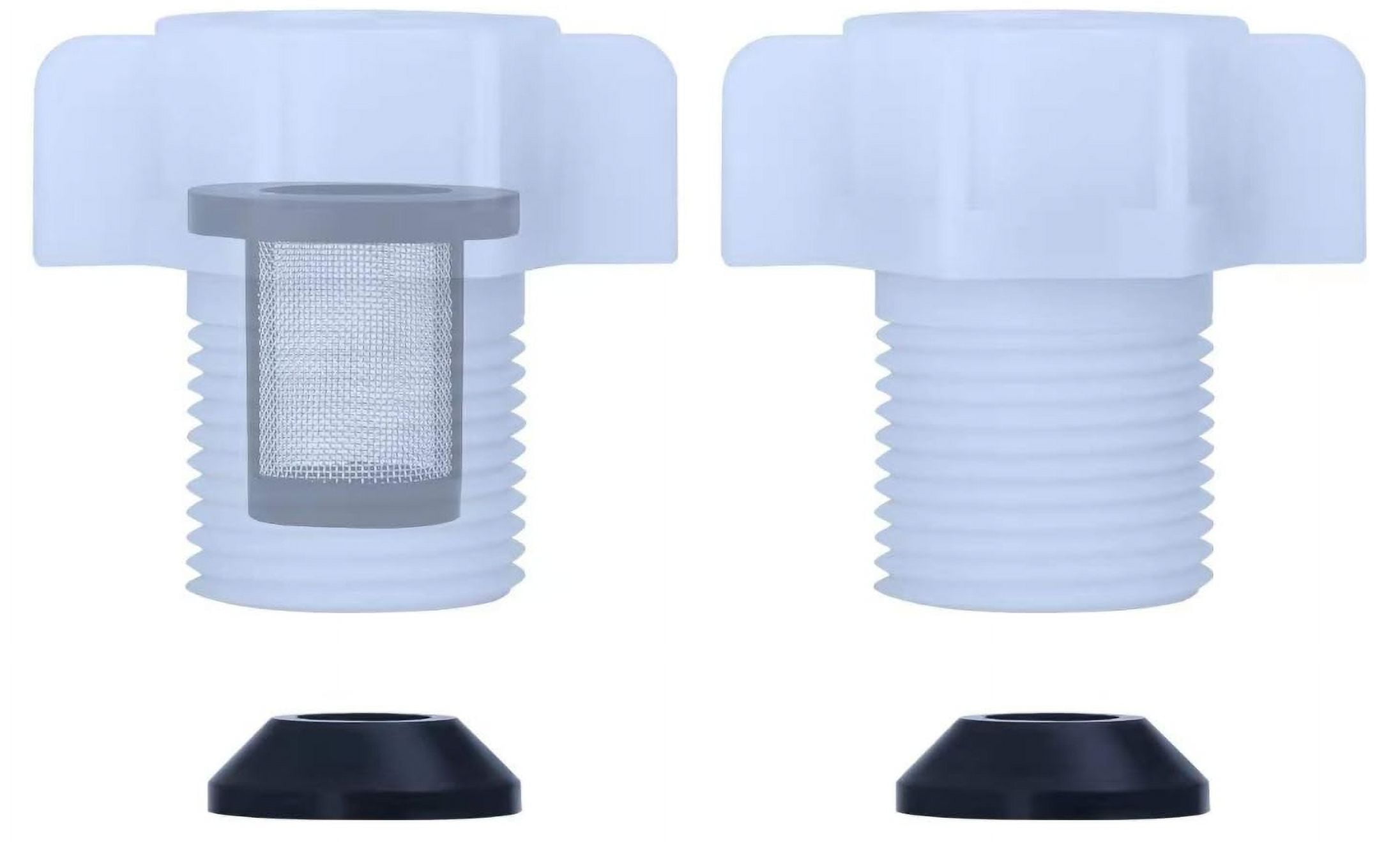 MOYISHI 7/8" Toilet Water Filter Screen Adapter (2 PCS) for 7/8 Toilet ...