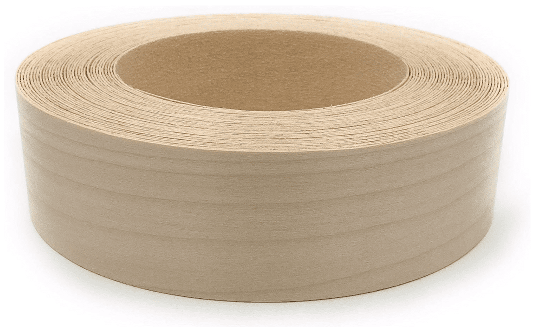 MOYISHI Birch 2 inch X 50 ft Roll of Plywood Edge Banding – Pre-glued ...