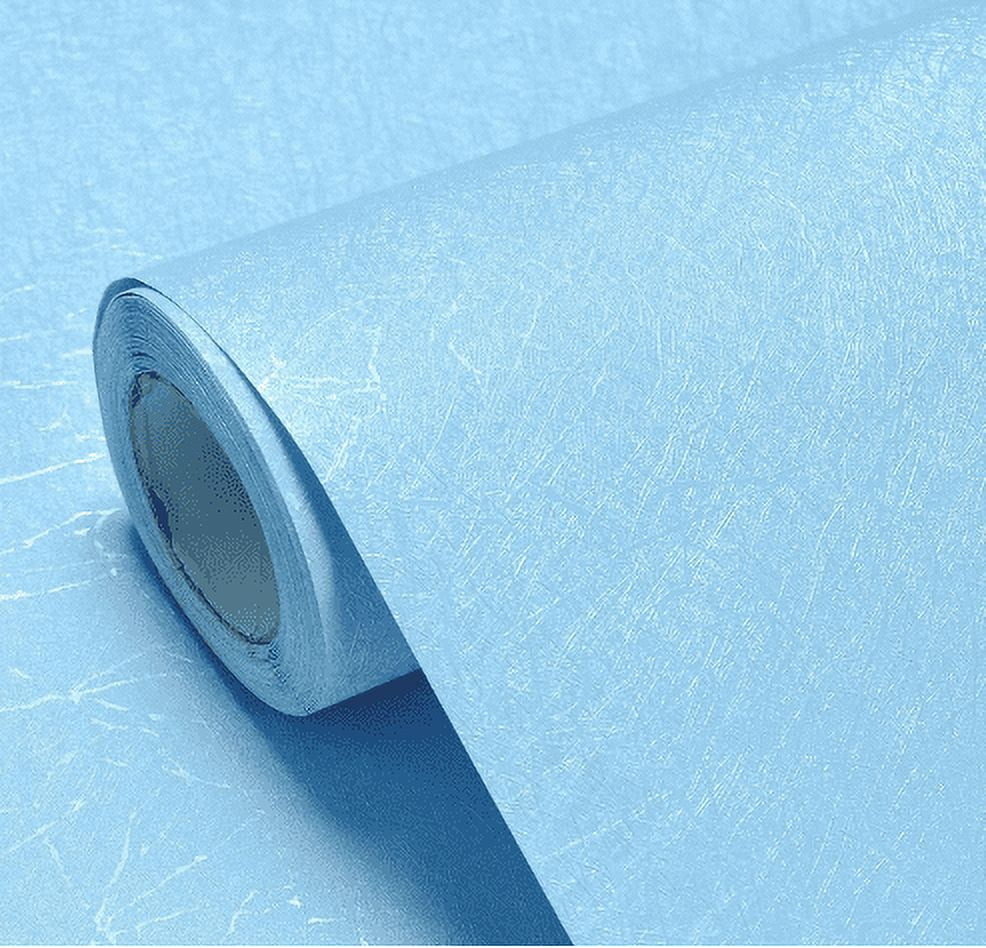 MOYISHI Blue Wallpaper Peel and Stick Wallpaper Blue Silk Wallpaper for ...