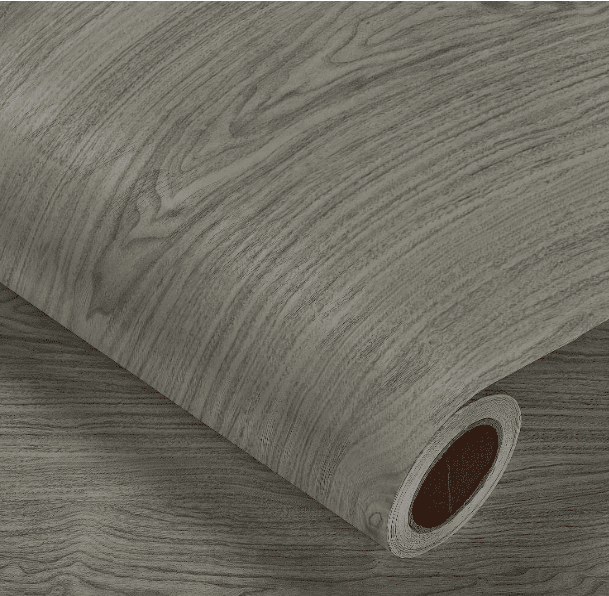 MOYISHI Brand Grey Wood Grain Wallpaper Grey Peel and Stick Wallpaper ...