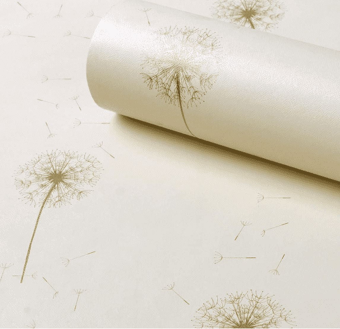 MOYISHI Dandelion Floral Peel and Stick Decorative Vinyl Film Self ...