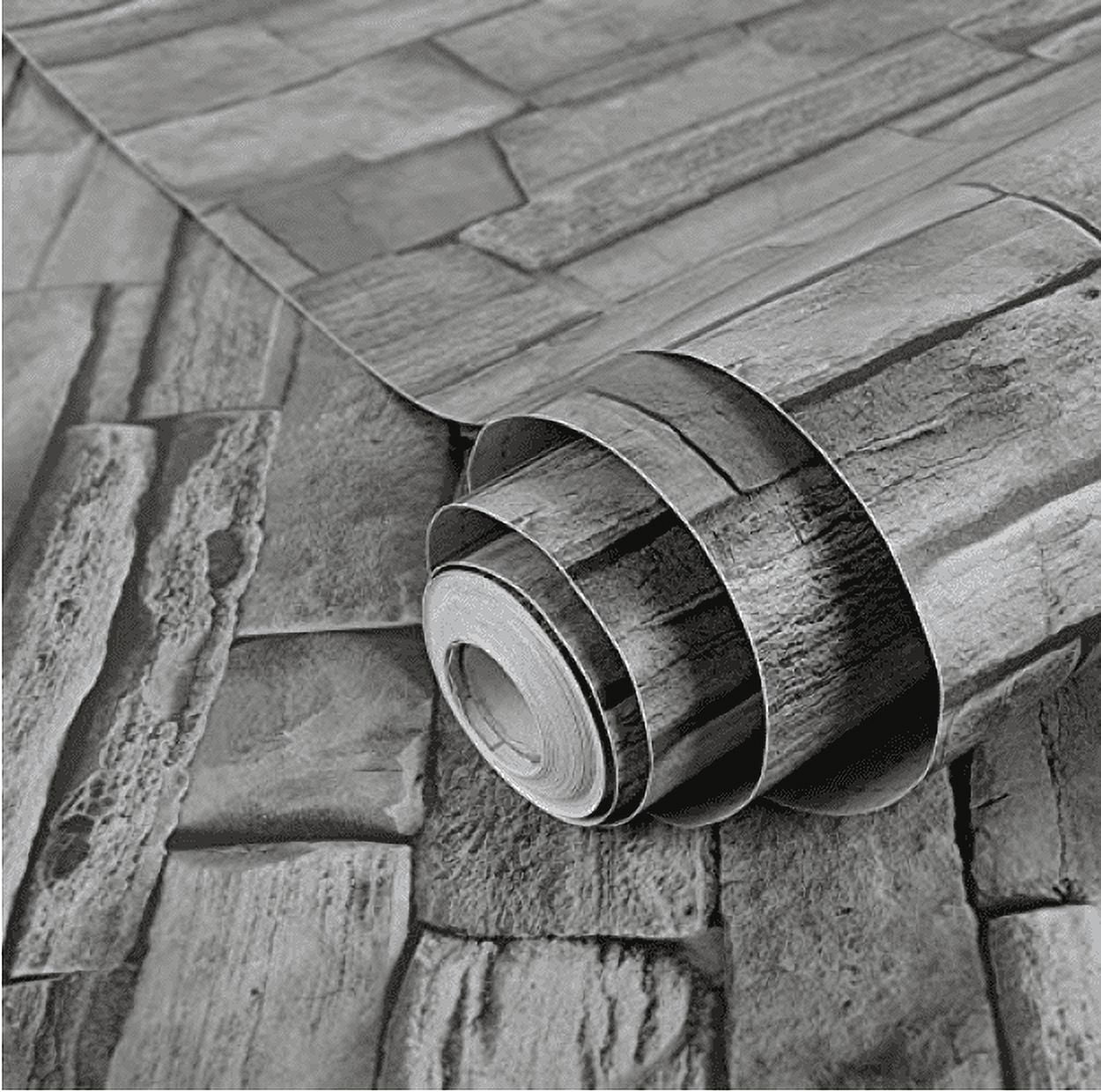 MOYISHI Rock Wallpaper Stone Peel and Stick Wallpaper Brick Self ...