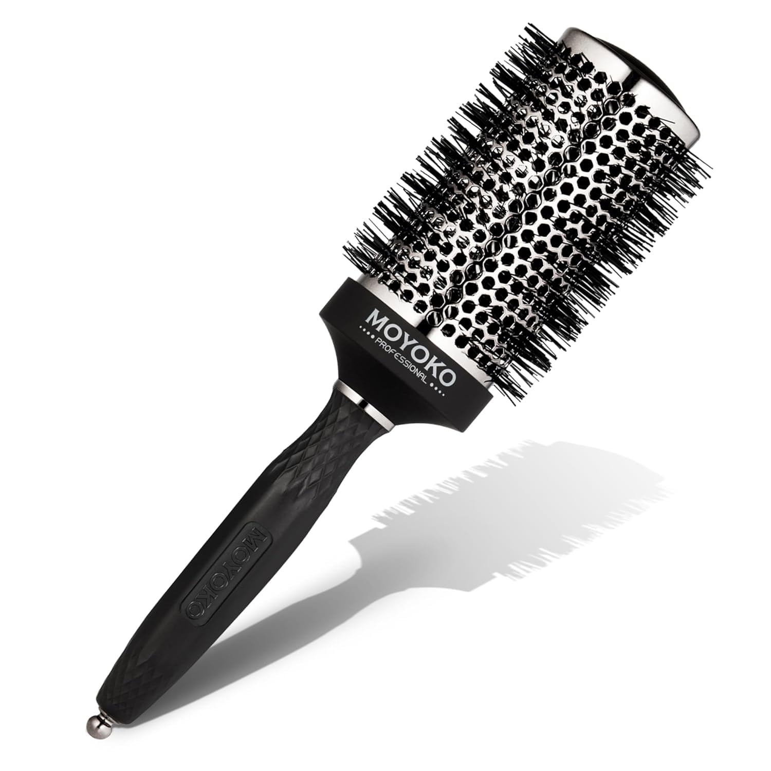 MOYOKO Round Hair Brush for Blow Drying (55mm) Anti-Static X-Large ...