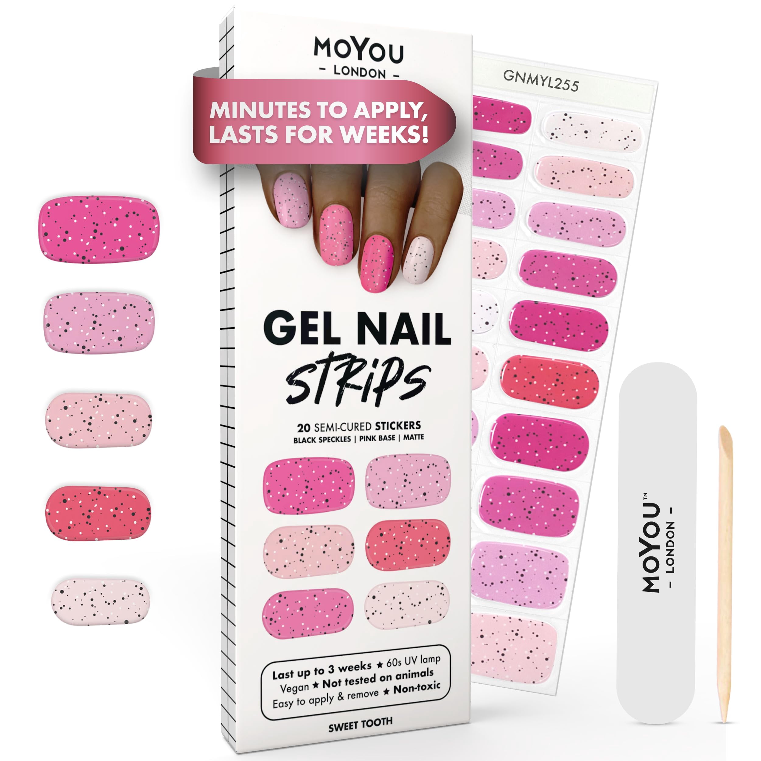 Semi Cured Nail Strips