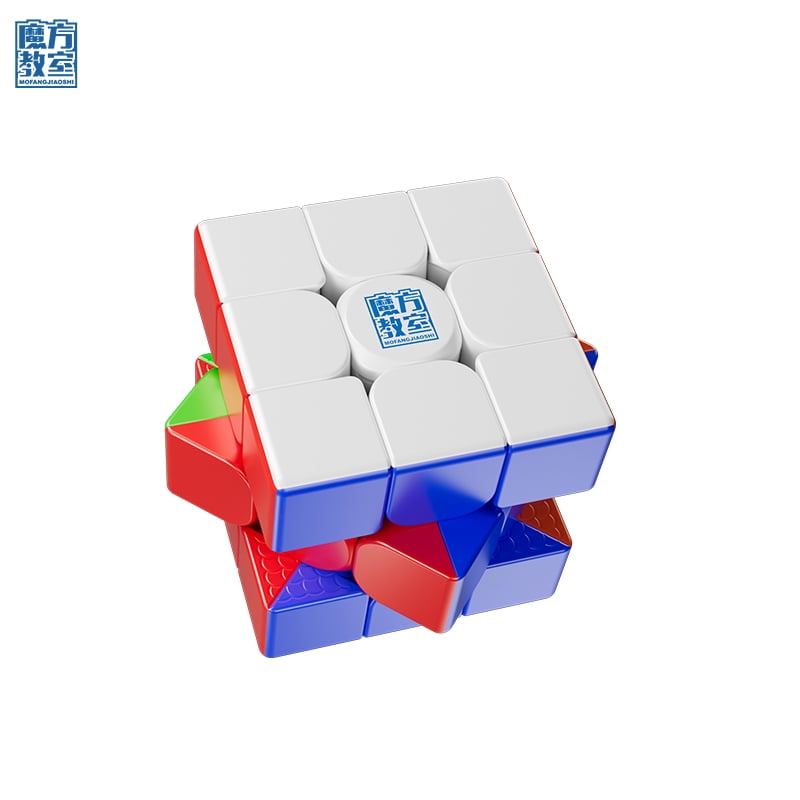 MOYU Meilong 3M V2 UV Coated Stickerless 3x3 Magic Cube Magnetic ...