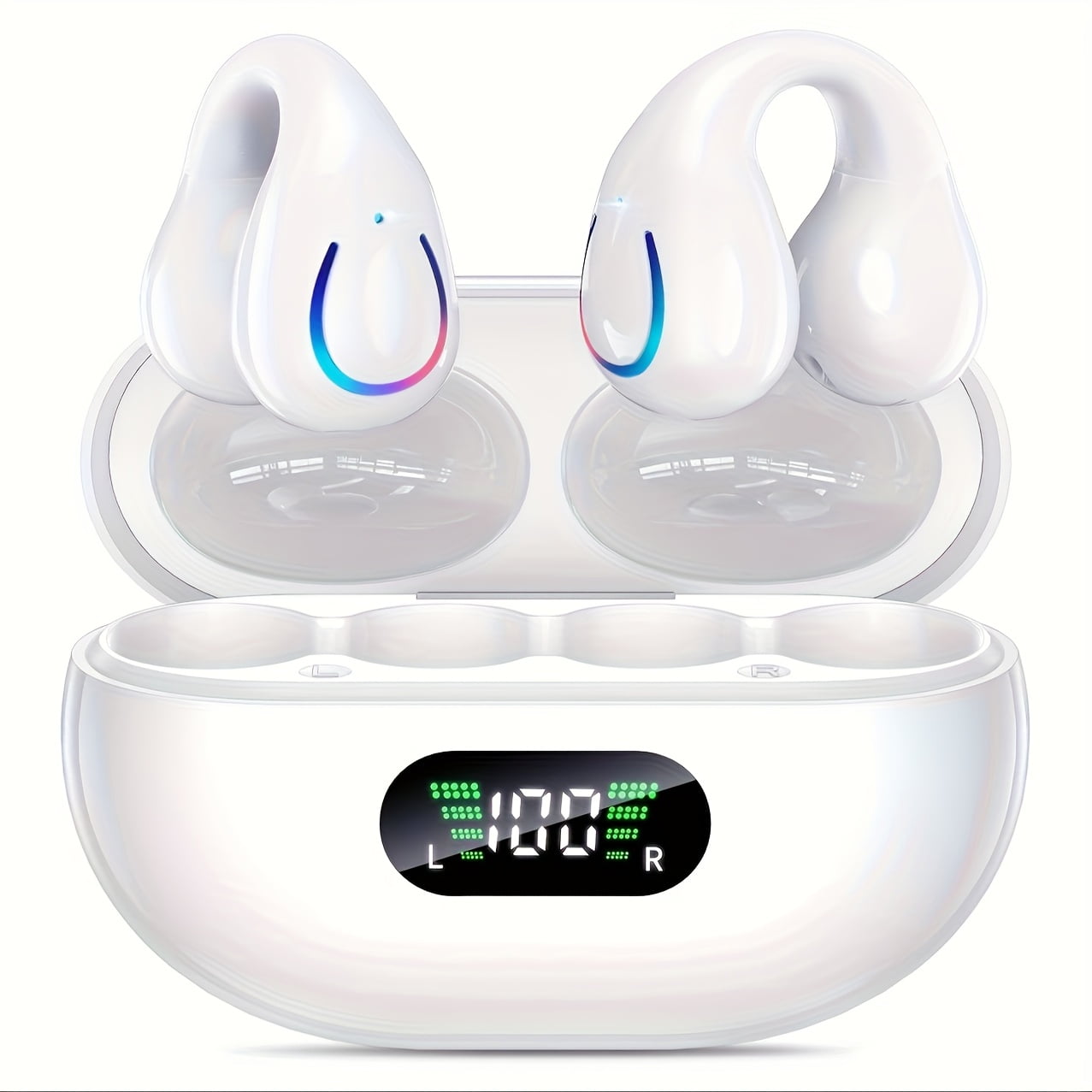 [MOZC Wireless Earphones] Wireless 5.4 Bone Conduction Earphones | 60 ...