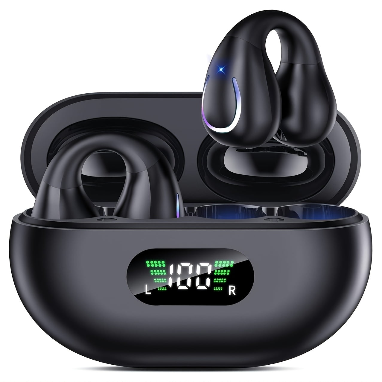 [MOZC Wireless Earphones] Wireless 5.4 Bone Conduction Earphones | 60 ...