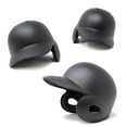 MP-001, BLACK, M, RIGHT EAR, Baseball batting helmet - Walmart.com