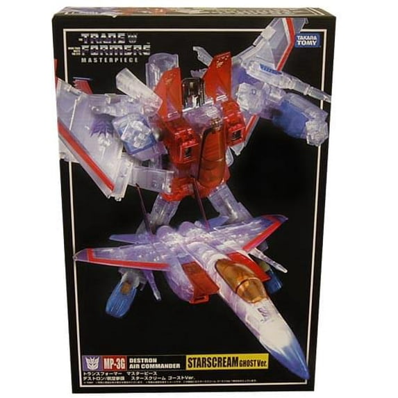 MP-03G Ghost Starscream Clear Version | Transformers Masterpiece - Walmart.com