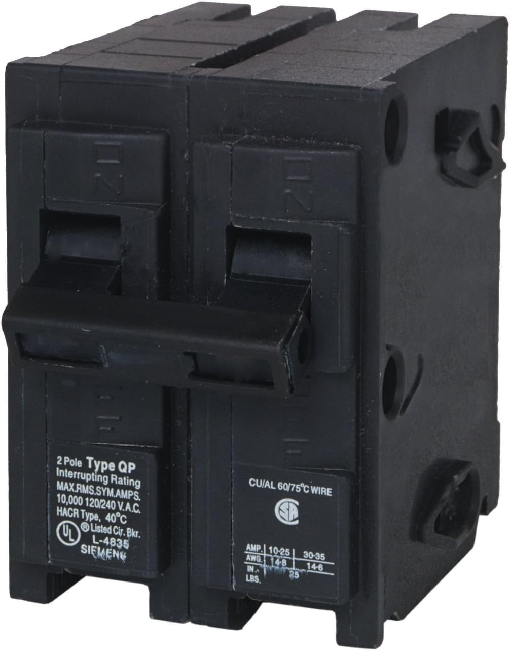 MP215 15-Amp Double Pole Type MP-T Circuit Breaker - Walmart.com