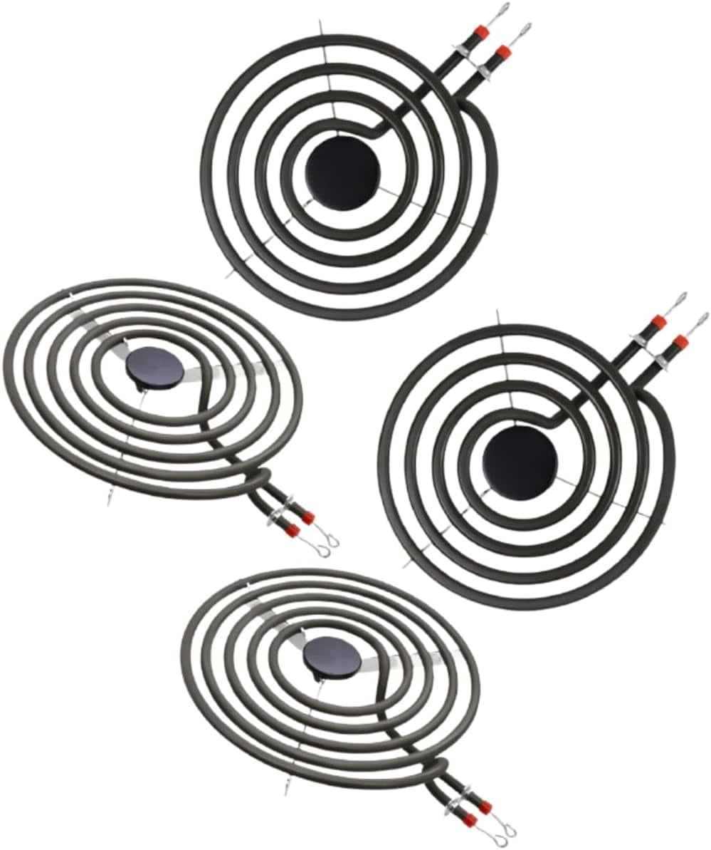 MP21YA 8",MP15YA 6" Electric Range Burner Element for Whirlpool 2-Pack ...