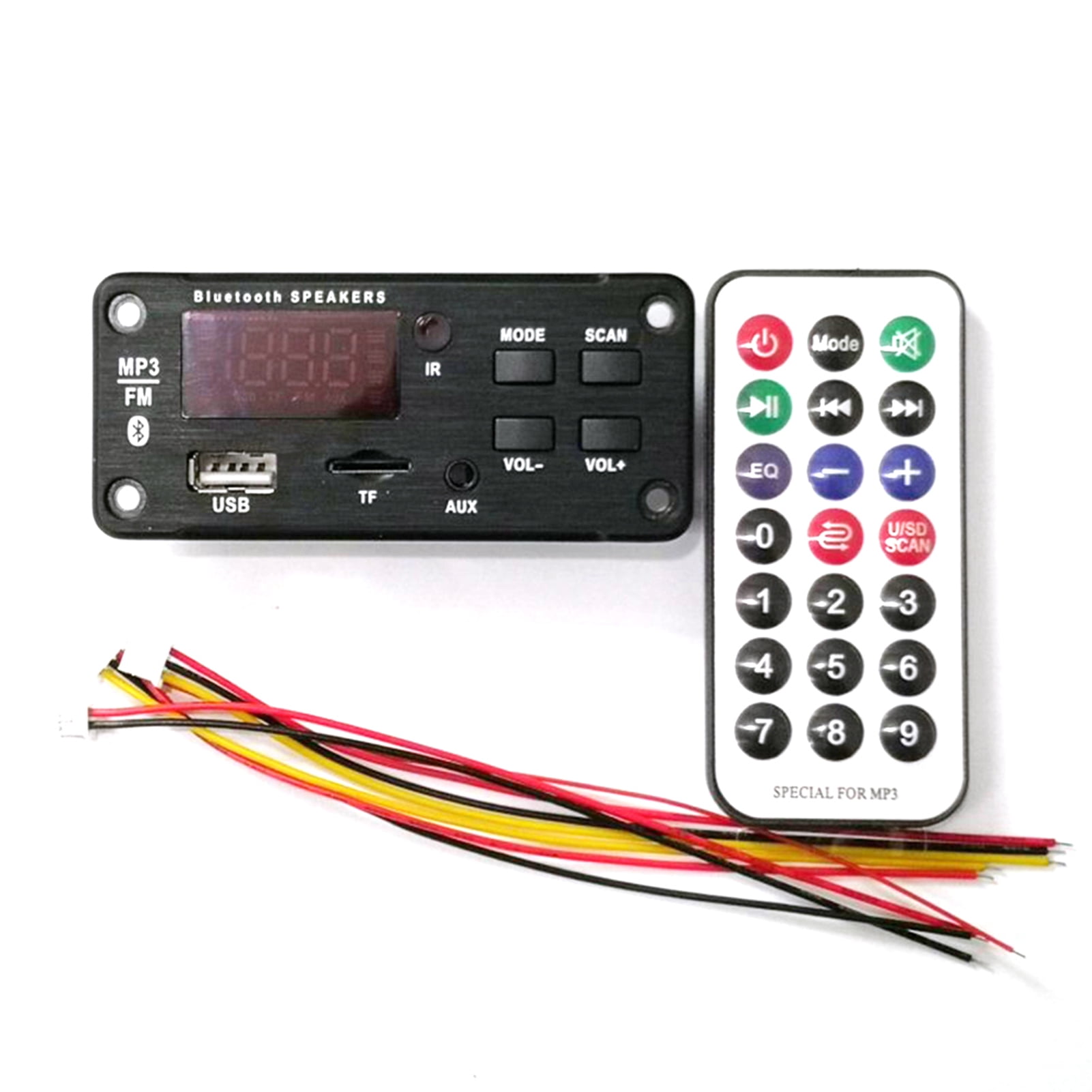 MP3 Decoder Board, JQ-D022BT Bluetooth-compatible Audio Receiver Wide ...