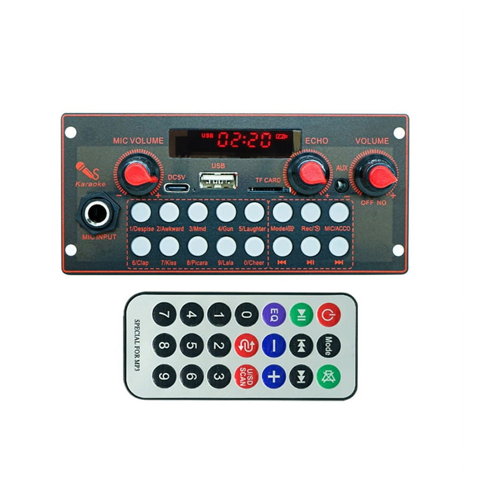 MP3 DecoderBoard 2x10W 20W Amplifier Audio Player 5V DIY MP3 Player Car ...