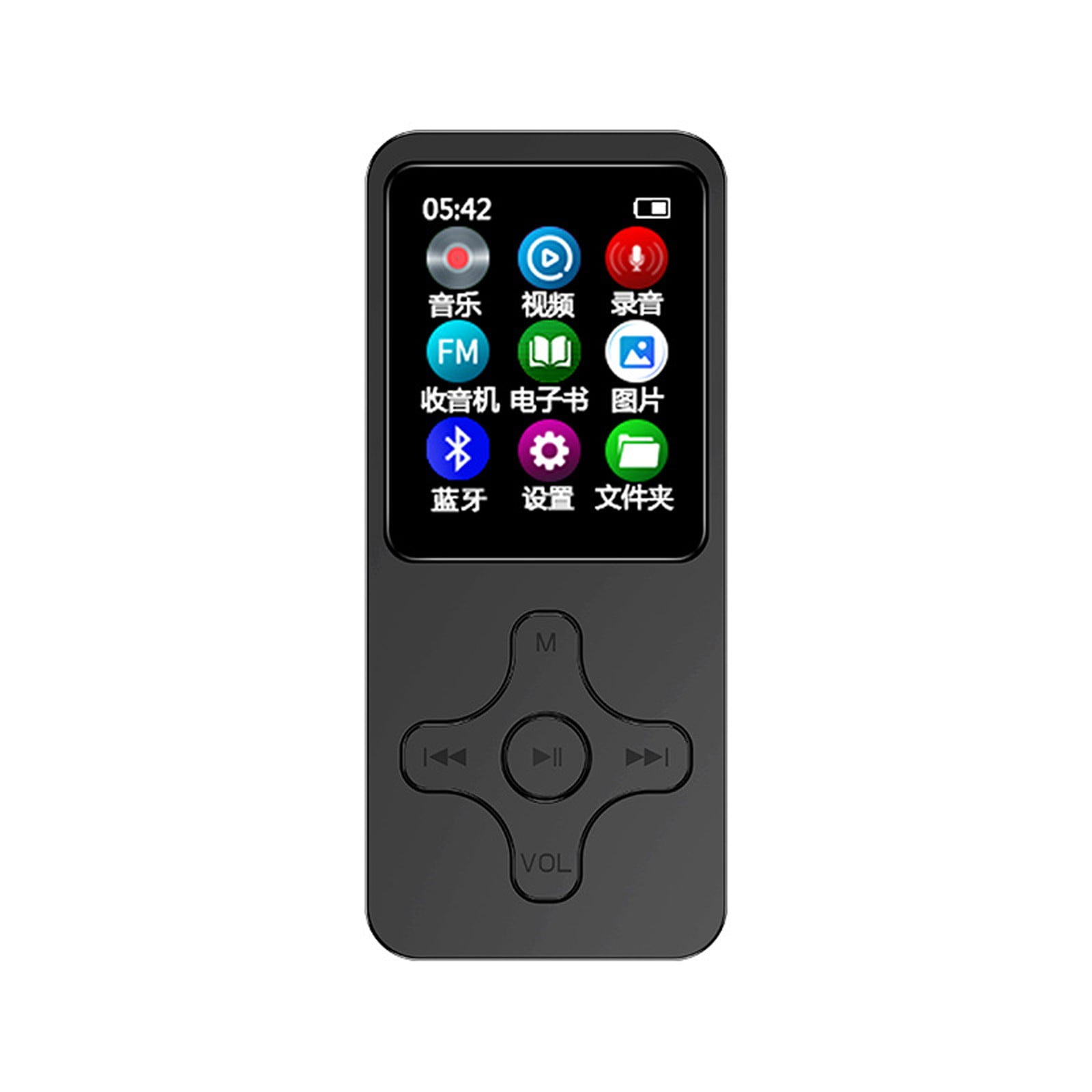 MP3/MP4 Bl Uetooth Per Sonalized Cr Oss Student Player Sports Walkman English Player - Walmart.com