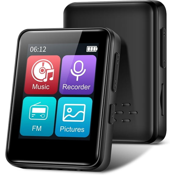 MP3 Music Player 32GB with Bluetooth, Portable Mini Music Player with 1 ...