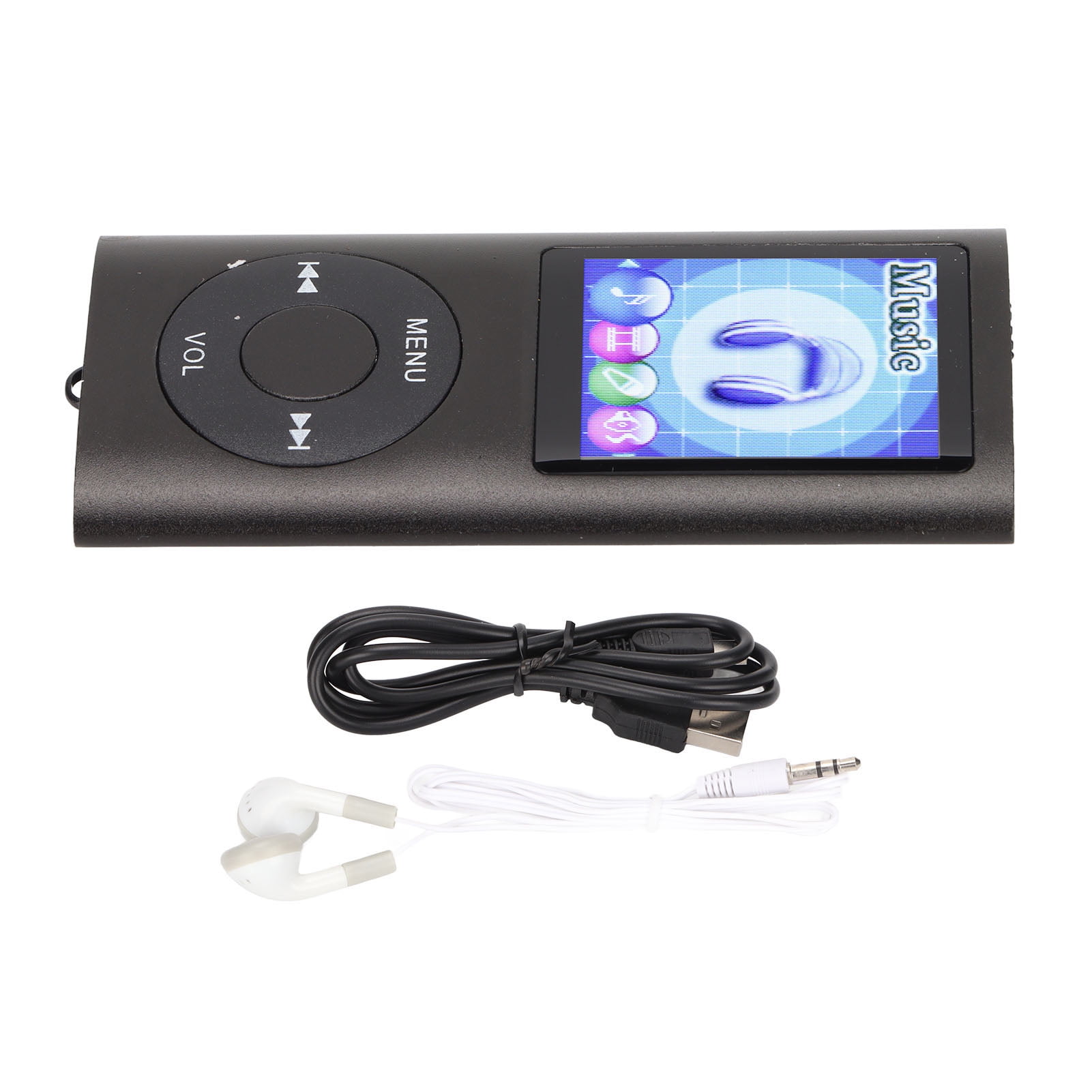 MP3 Player 1.8 Inch Color Display Screen Multifunctional Portable MP3 ...