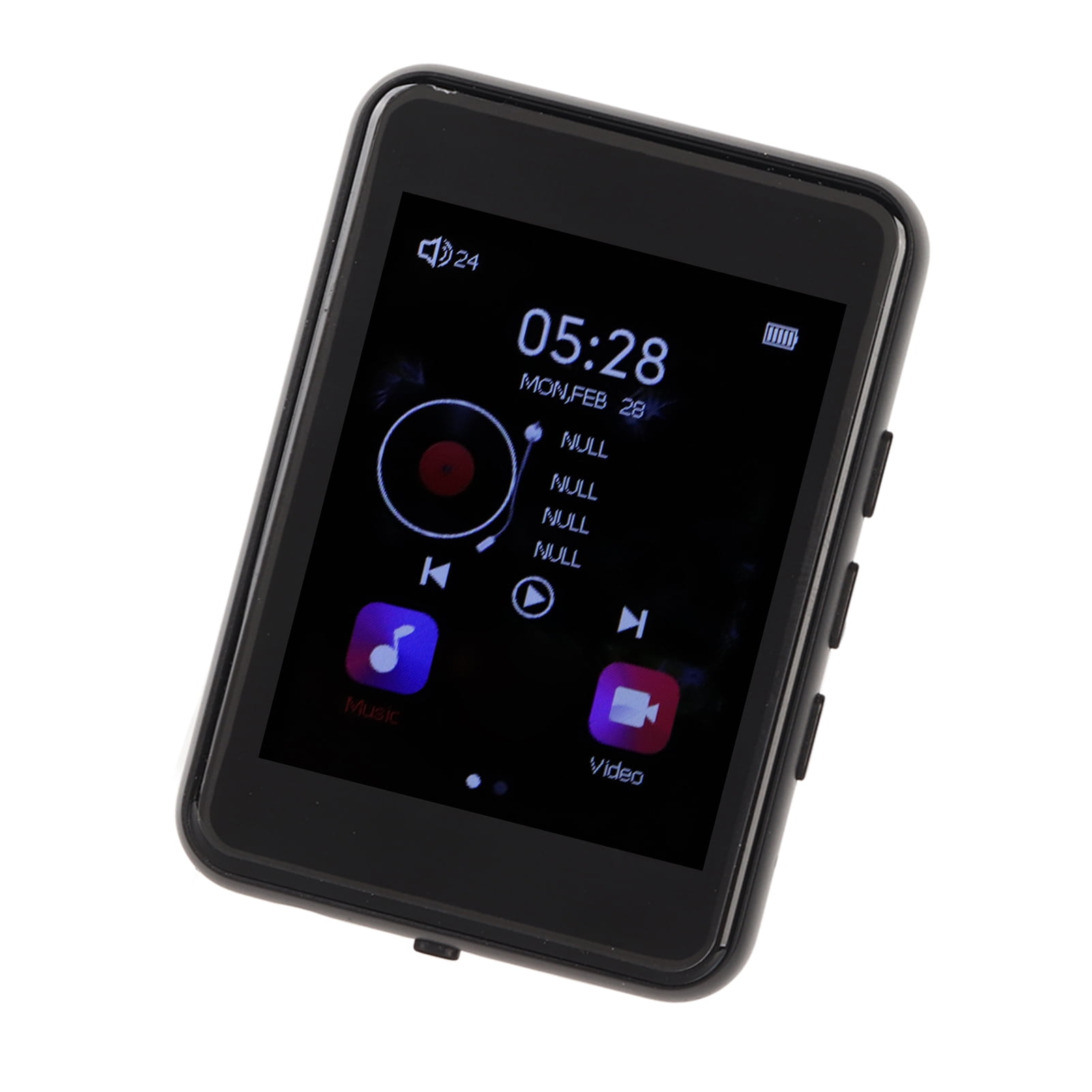 MP3 Player 2.4 inch Full Touch Screen 240x320 Pixels Lossless Sound ...