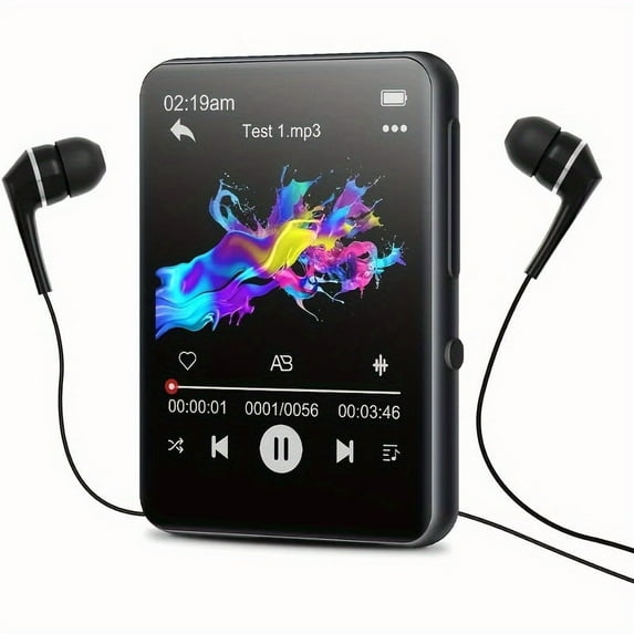 MP3 Player, 32GB Mp3 Music Player With 2.4inch Touch Screen, Portable ...