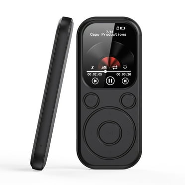 Portable Digital Audio MP3 Player with 16GB Micro SD, FM Radio, Video ...