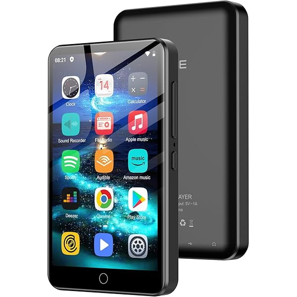 MP3 Player with Bluetooth and WiFi, 80GB MP3 MP4 Players with 4 ...