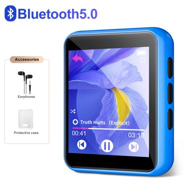 AGPTEK Portable MP3 Player, 32GB SD Card Device, Lossless Sound Music ...