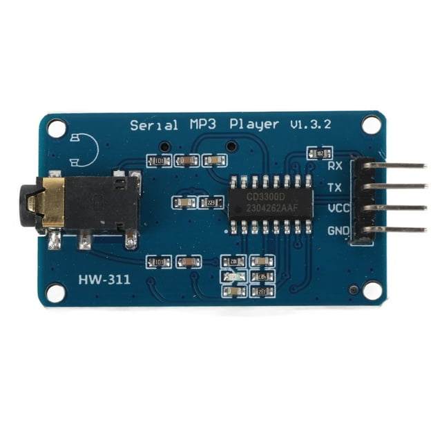 MP3 Player Module UART Serial Port Control Music Play Board with Memory ...