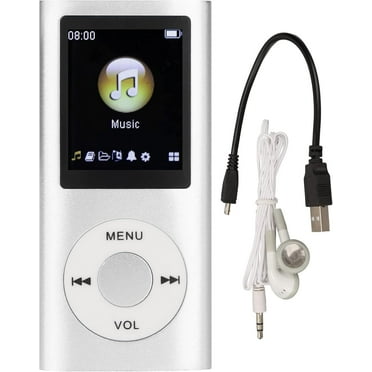 AGPTEK Portable MP3 Player, 32GB SD Card Device, Lossless Sound Music ...