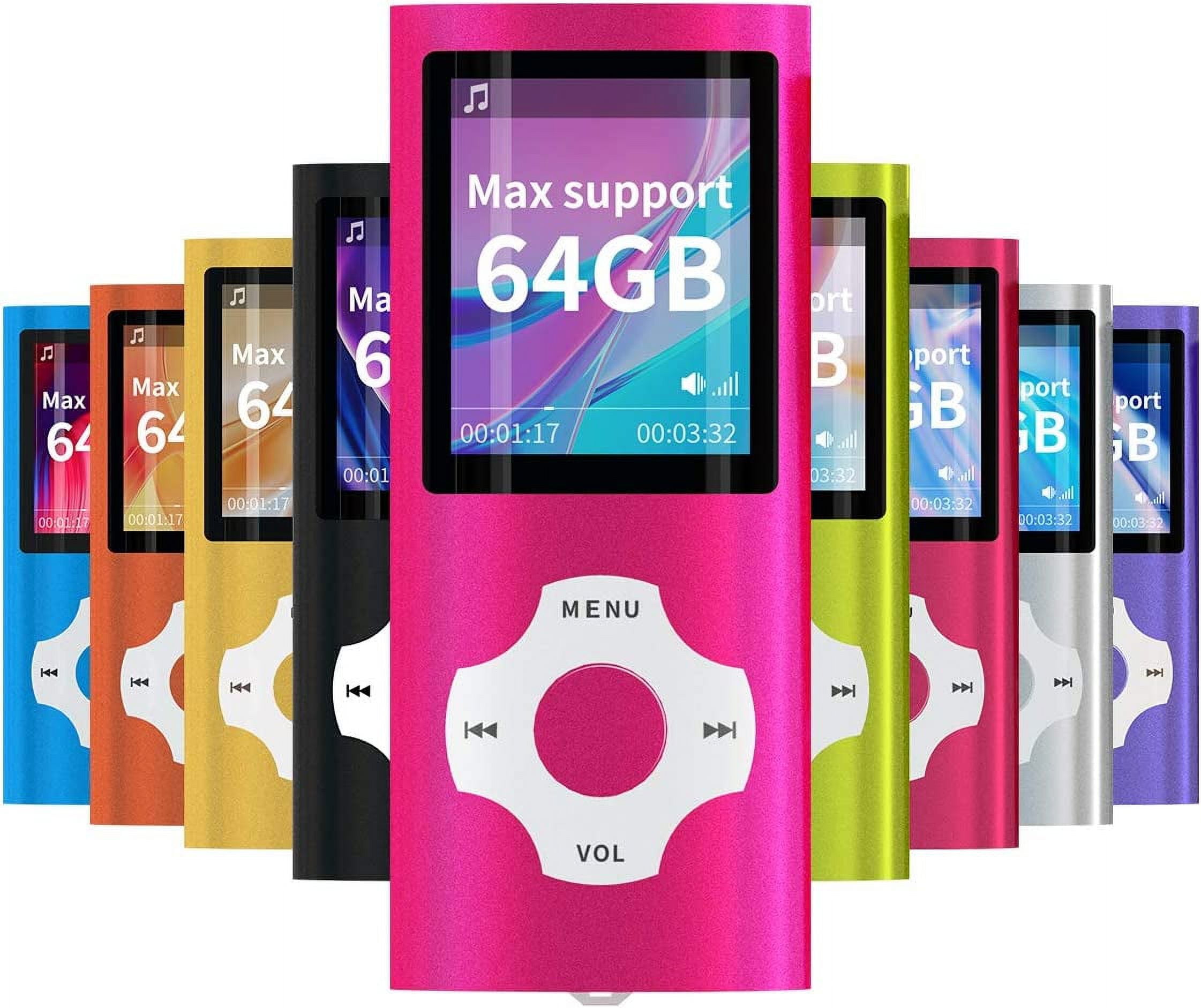 MP3 Player Portable Music Player, 1.8 Inch LCD Screen with Video/Voice ...