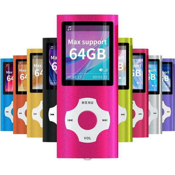 MP3 Player Portable Music Player, 1.8 Inch LCD Screen with Video/Voice ...