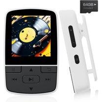 HQinX 64GB MP3 Player with Bluetooth 5.2, Portable Music Player with ...