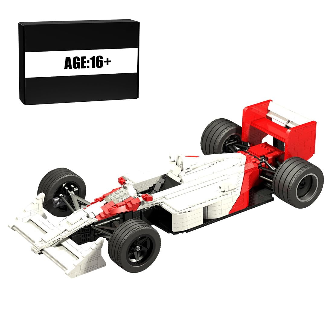MP4-4 Racing Car Building Blocks Set, 1/8 Scale Racing Car Construction ...