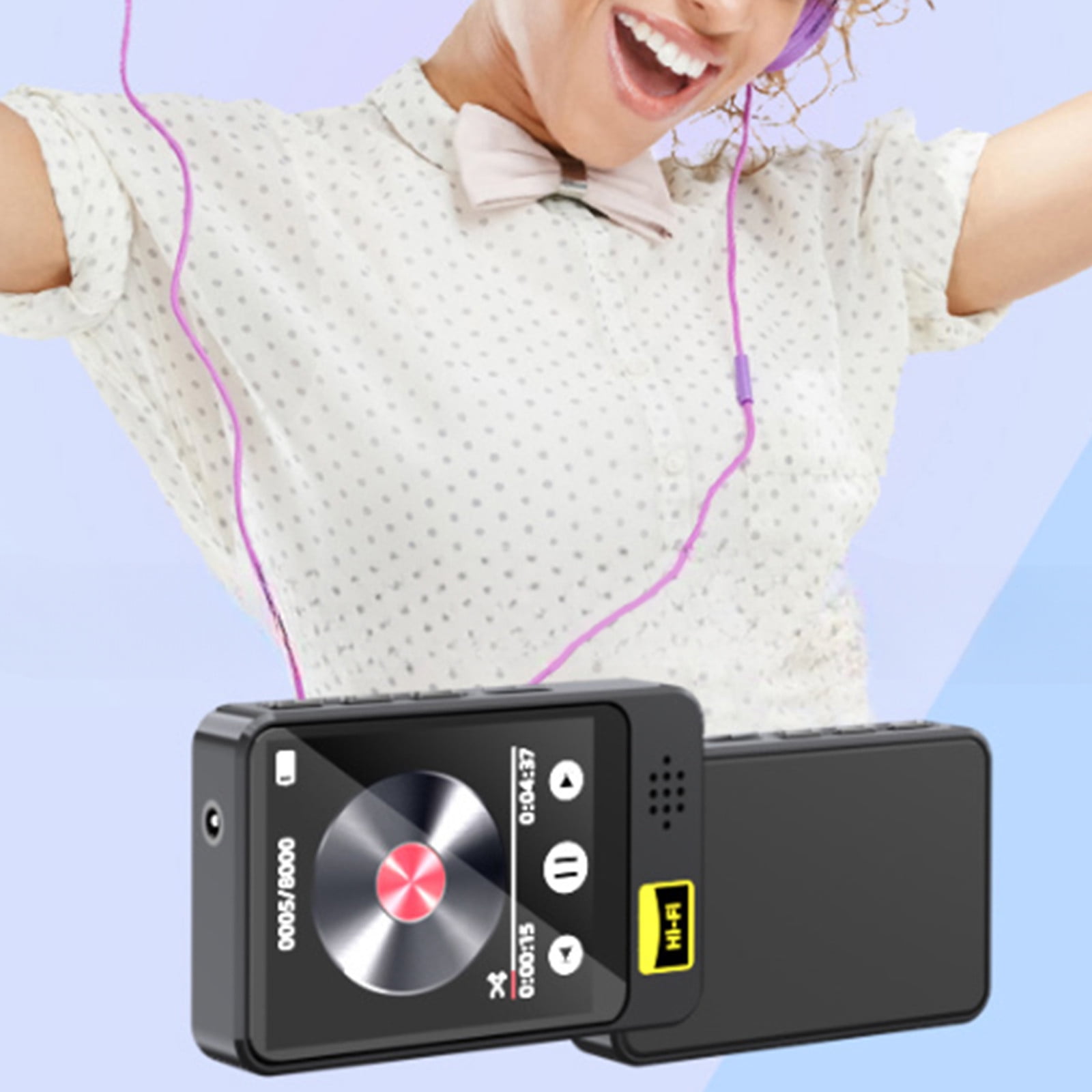 MP4-MP3 Player, Bluetooth Audio Device, Portable Speaker, Touchscreen ...