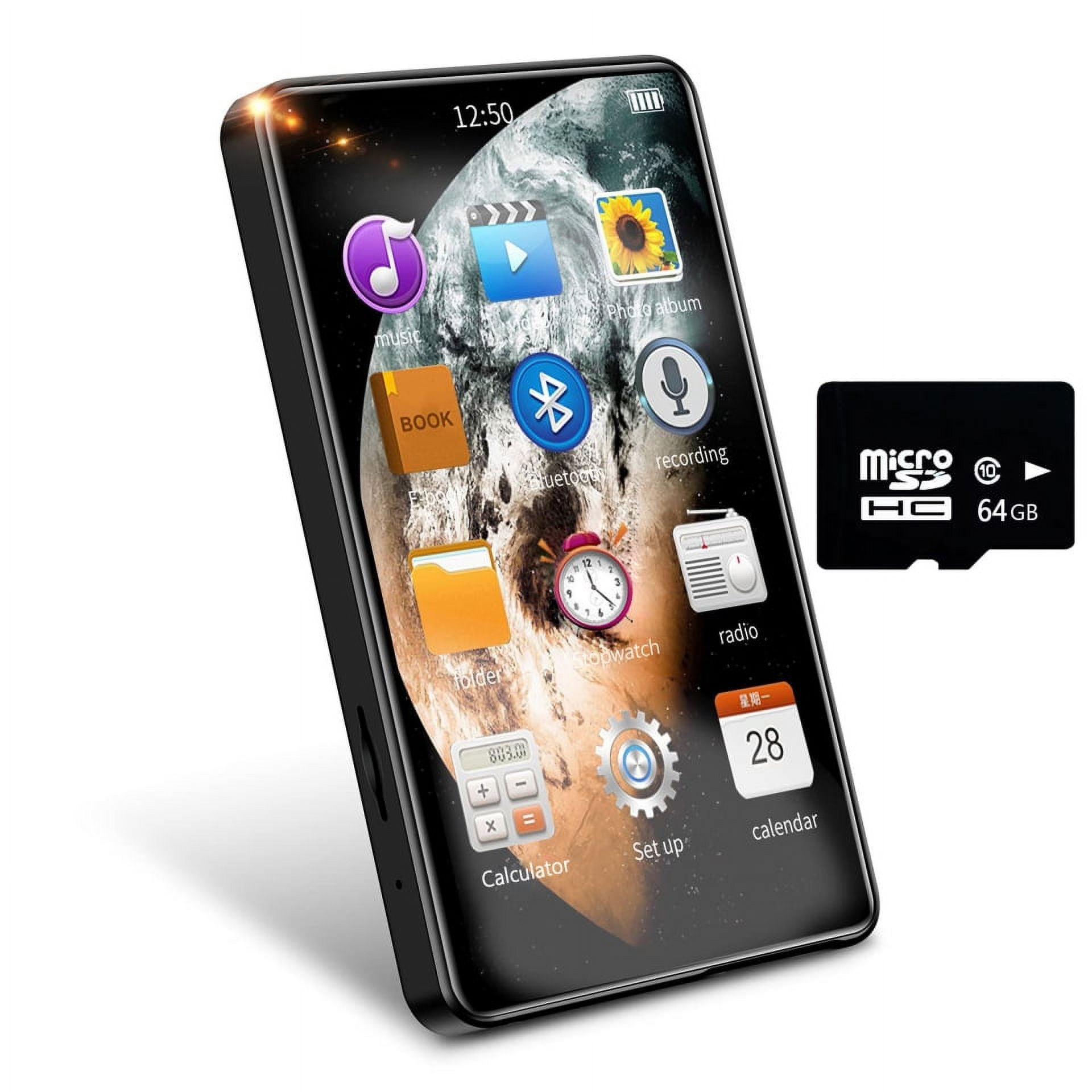 MP4 ,MP3 Player with Bluetooth Card and WiFi ,16+64GB 4" Music player Touch Screen , The Best ...