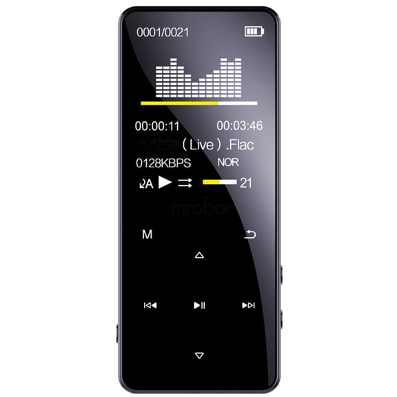 Portable MP3 Player with Bluetooth 4.0 Music Support MP4 Video Audio ...
