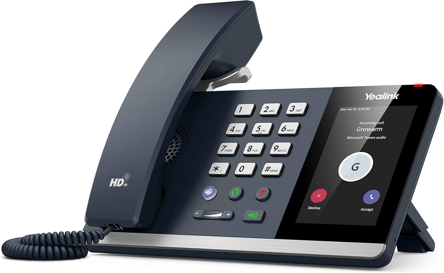 MP54 IP Phone - Corded - Corded - Desktop - Classic Gray - Walmart.com